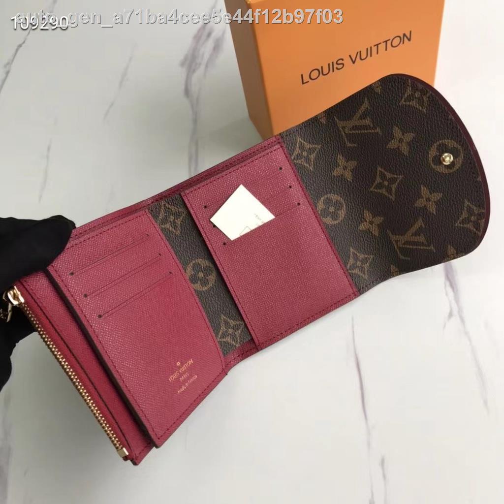 With box New 100 Genuine Louis Vuitton LV Women s WalletARIANE Wallet ...