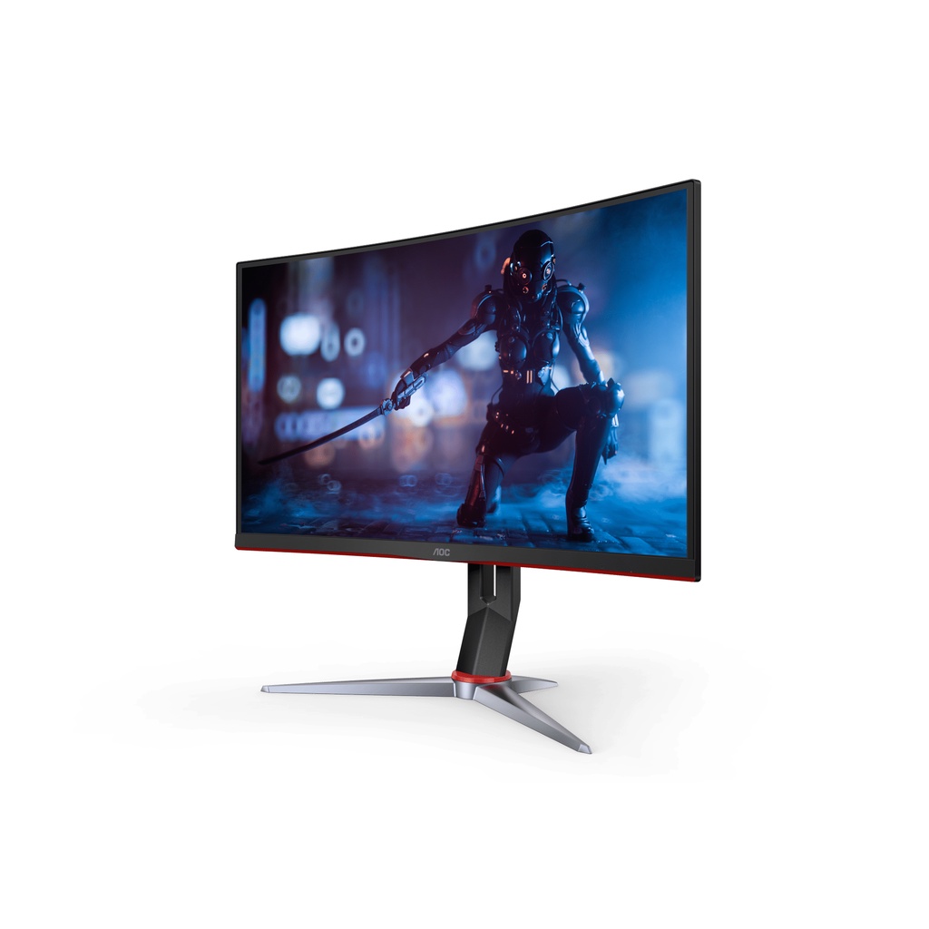AOC CQ27G2(มอนิเตอร์จอโค้ง) 27 VA Curved FreeSync Premium 2560 x 1440 ...