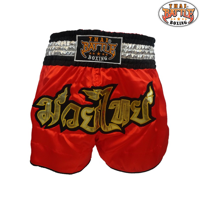 Thaibattleboxingกางเกงมวยไทย มวย ออกกำลังกาย Muay Thai boxing shorts ...