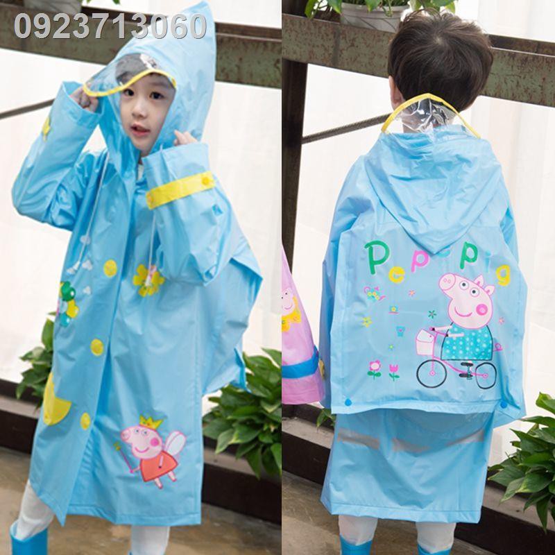 Children s raincoat rain pants suit kids kindergarten baby waterproof and rainproof full body ...