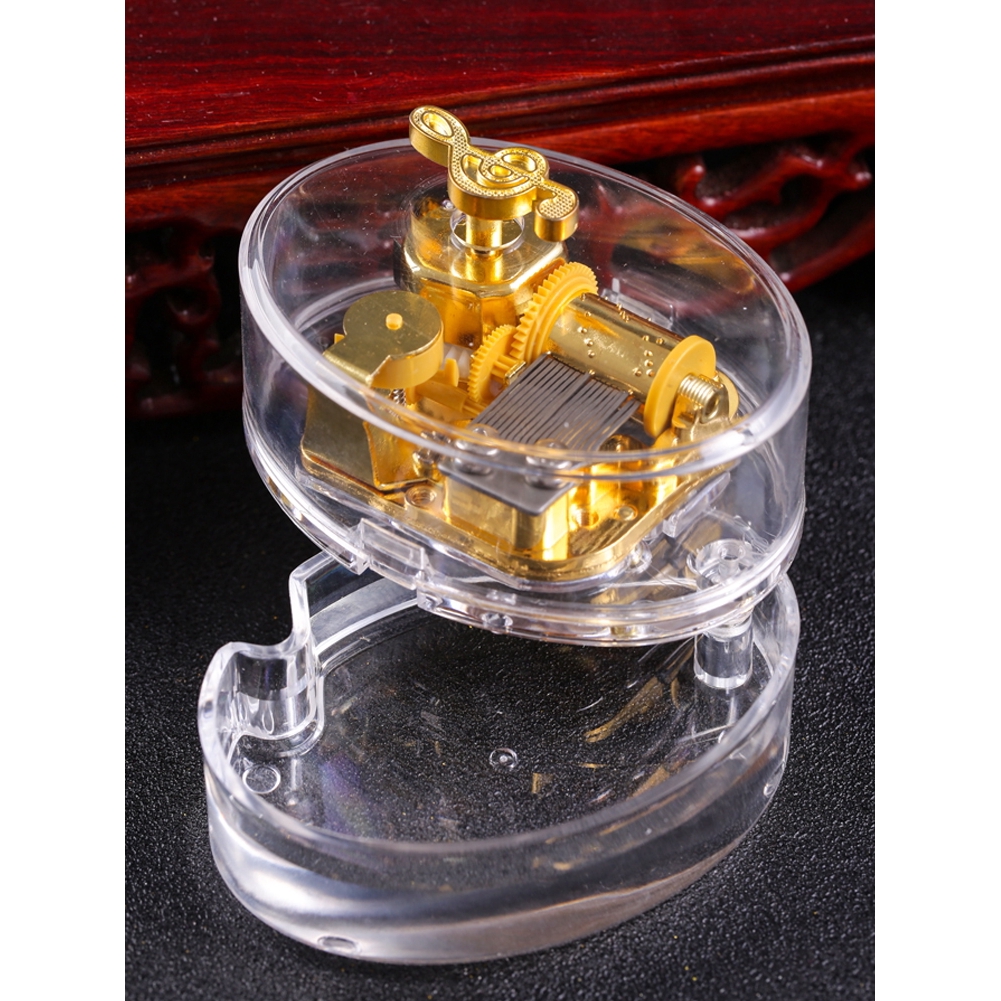 พร้อมส่งกล่องเพลงโลหะคดเคี้ยวฤดูใบไม้ผลิกล่องดนตรีกล่องดนตรีดอกพีชห้าสี ...