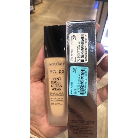 รองพื้นลังโคม Lancôme Teint Idole Ultra Wear Foundation SPF38 PA 30ml. PO-02 - somchange_zaa ...