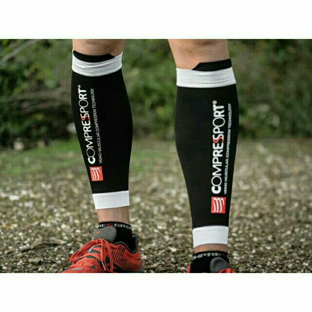 Compressport R2V2 Compression Calf Sleeve รัดน่อง (ของแท้ ...