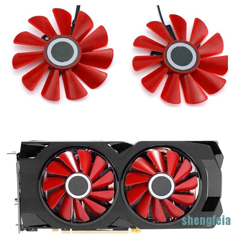 85mm Cooler Fan For Xfx Rx570 Rs Rx570 Rx580 Rs Video Graphics D3LU ...