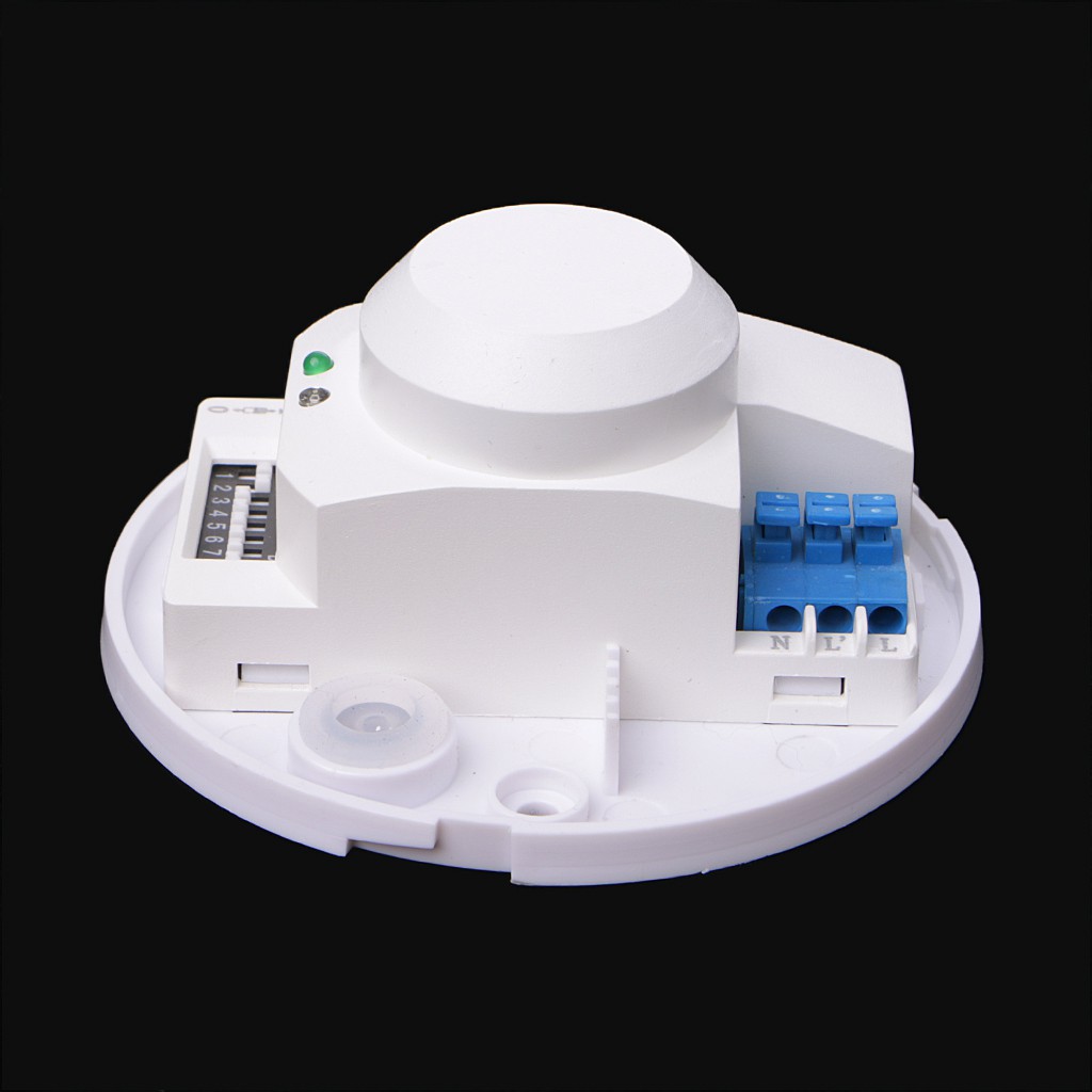 220V800W Microwave Radar Sensor PIR Occupancy Body Motion Detector ...