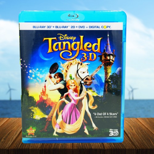 หนัง Bluray3D Tangled 3D (2010) ราพันเซล เจ้าหญิงผมยาวกับโจรซ่าจอมแสบ (มือสอง) | Shopee Thailand