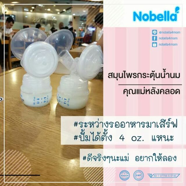 Nobella ผลิตภัณฑ์กระตุ้นน้ำนมคุณแม่หลังคลอด - nobella4mom - ThaiPick