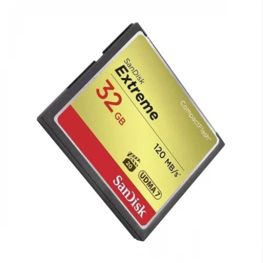 SanDisk Extreme CF Card 32GBอ่าน 120MBs เขียน 85MBs (SDCFXSB032GG46 ...