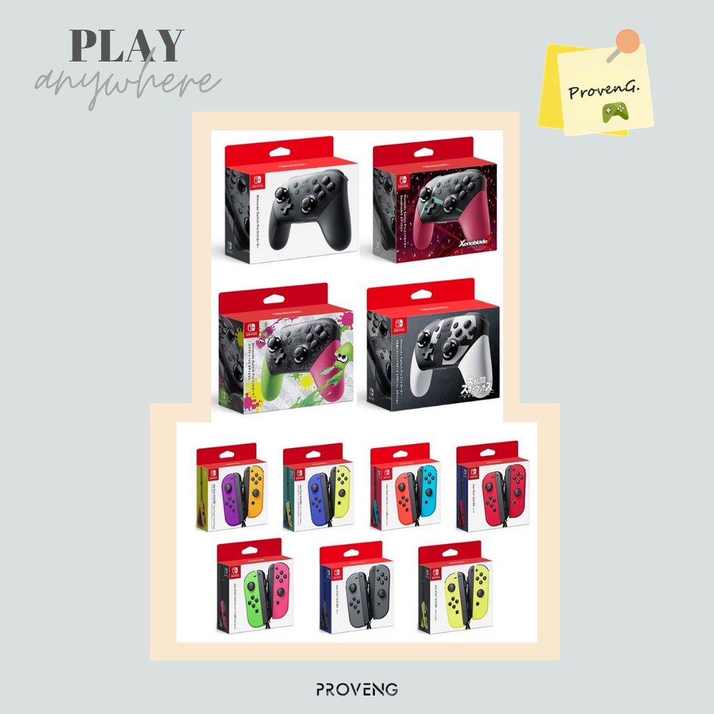 ของเเท้ Joy Pro Joy Con controller สำหรับ Nintendo Switch จอยโปร จอยคอน ...
