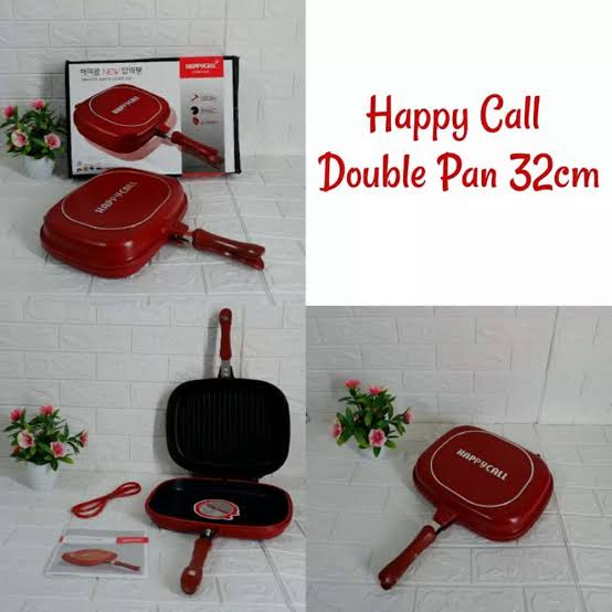 (3000gr) Happy CALL DOUBLE PAN - HAPPY CALL GRILL - HAPPY CALL ORIGINAL ...