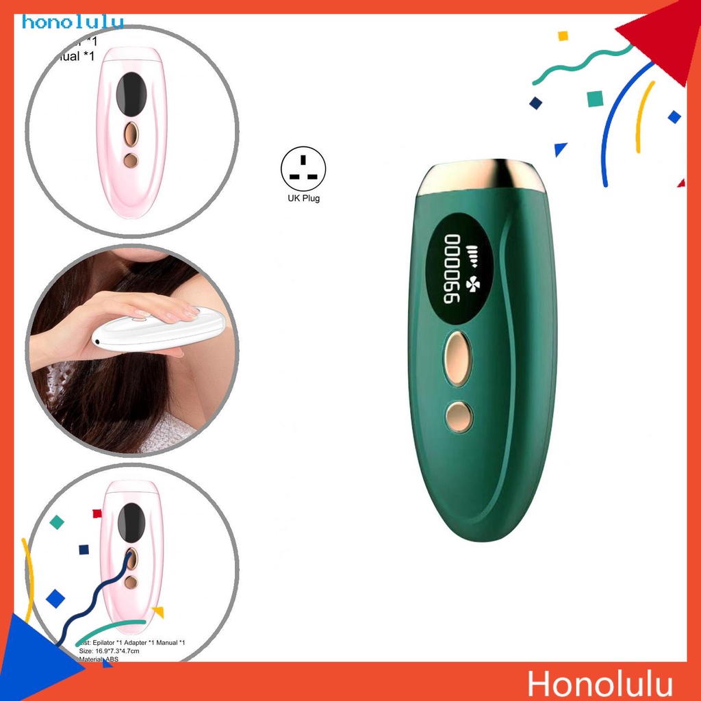 Hono 3 Colors Hair Removal Device Permanent Full-Body IPL Hair Removal ...