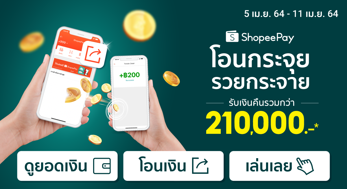 ShopeePay | สิทธิพิเศษสำหรับผู้ใช้ ShopeePay ที่ Shopee!