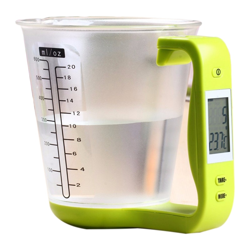 please COD Measuring Cup Kitchen Scales Digital Beaker Libra Electronic ...