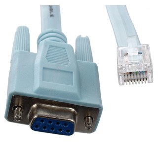 Cable DB9 TO RJ-45 (สายสีฟ้า) 1.5M | Shopee Thailand