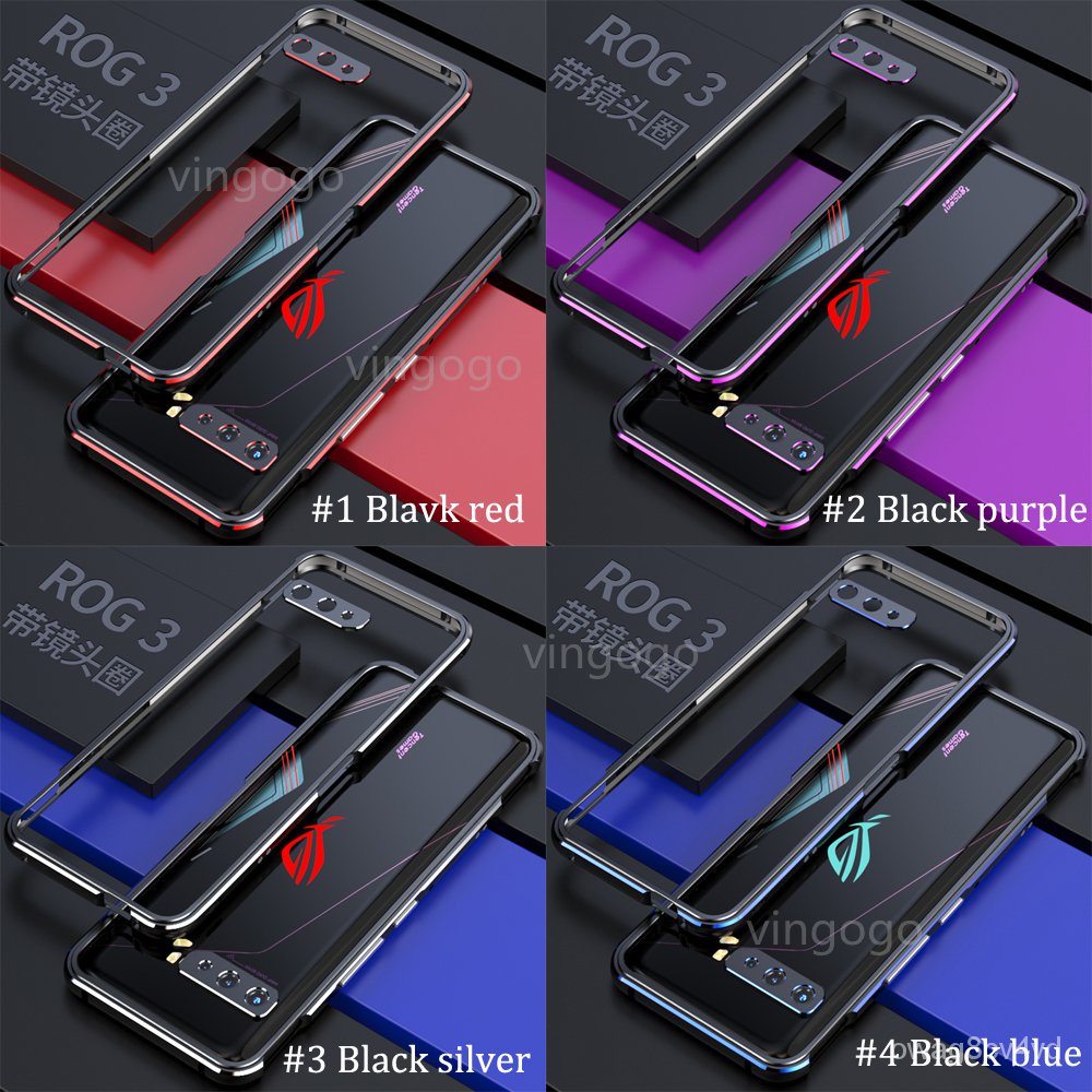 【Free Gift】For Asus Rog Phone 5 Case Rog 5/3 metal cases rog5 Metal ...