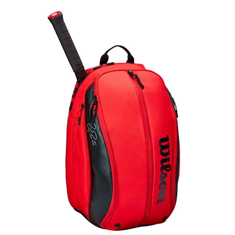 Wilson will win the genuine Federer tennis bag men and women 2 pack ...
