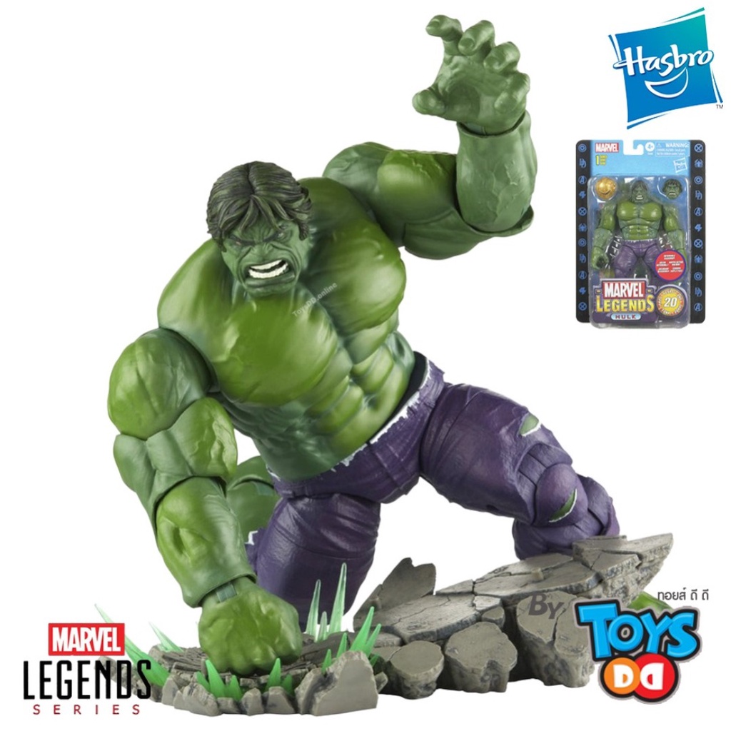 Marvel Legends Retro Collection 20th Anniversary Series The Hulk Action ...