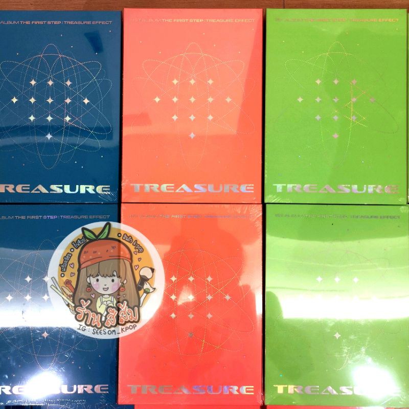 (พร้อมส่ง) อัลบั้ม TREASURE - THE FIRST ALBUM TREASURE EFFECT การ์ด ...