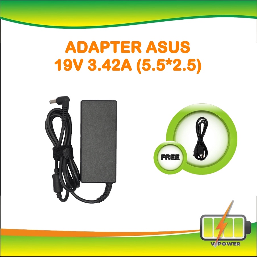 ADAPTER ASUS 19V 3.42A (5.52.5) - battvpower - ThaiPick