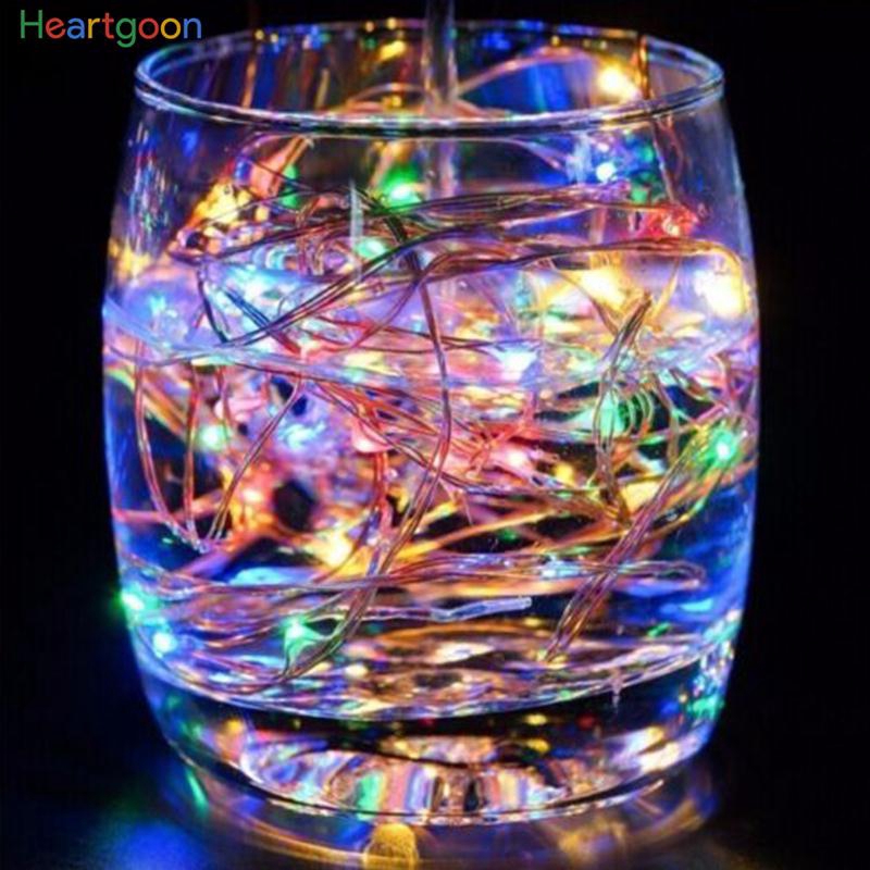 1/2/3/5/10M Decorative Led Lights, Decorated With Copper Wire Lighting ...