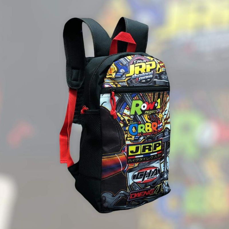 Team JRP Thailand x Pinas Row 1 ORBR Charama Daeng4 Backpack Bag JSRN ...