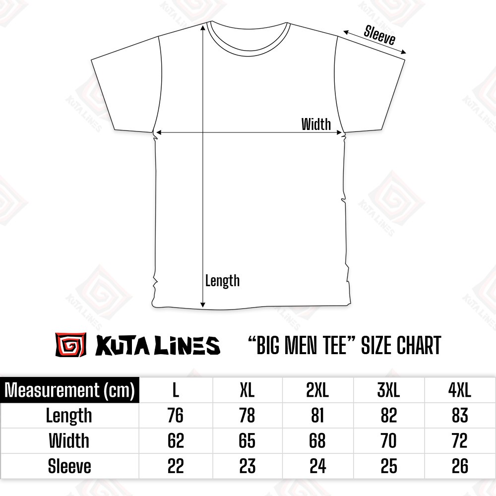 เสื้อยืด พิมพ์ลาย Kuta Lines Ocean Spray ขนาดใหญ่ สําหรับผู้ชาย ไซซ์ ...