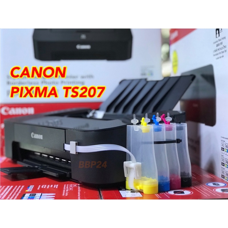 Canon Pixma Ip2770 Ts 207 INKTANK ตลับใหม่ของแท้เครื่องแจ้งเตือนระดับ ...