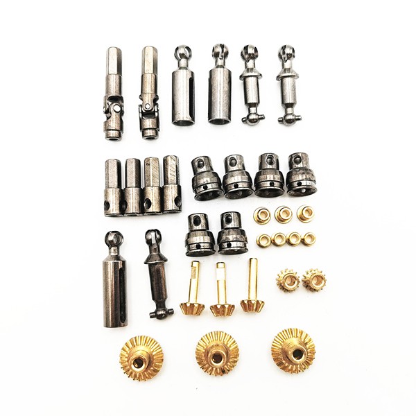 Wpl ชุดอะไหล่อัพเกรดรถบังคับวิทยุ 4WD B1 B14 B24 C14 C24 C34 C44KM 6WD ...