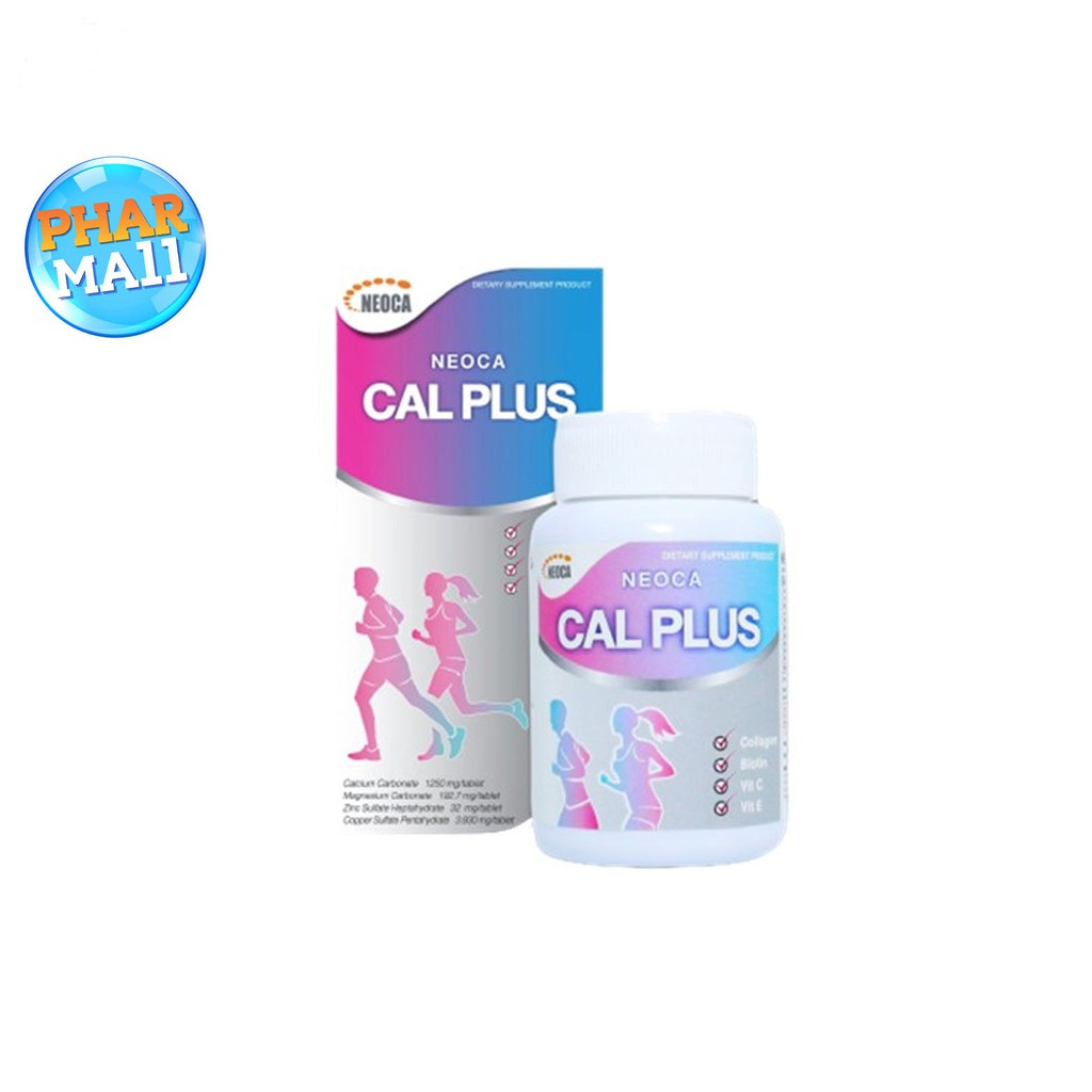 NEOCA CAL PLUS+ นีโอก้าแคล พลัส+ 60 เม็ด | Shopee Thailand
