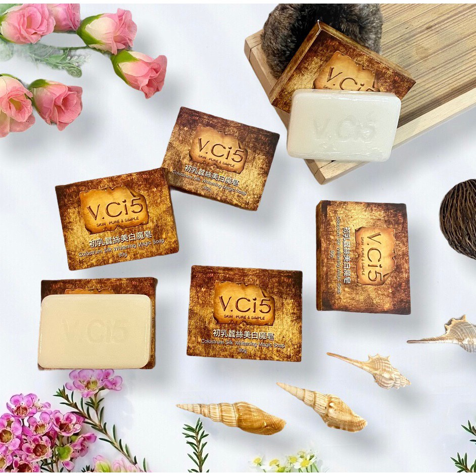 v.ci5 Whitening magic soap set 6 pcs. - alexskincare - ThaiPick