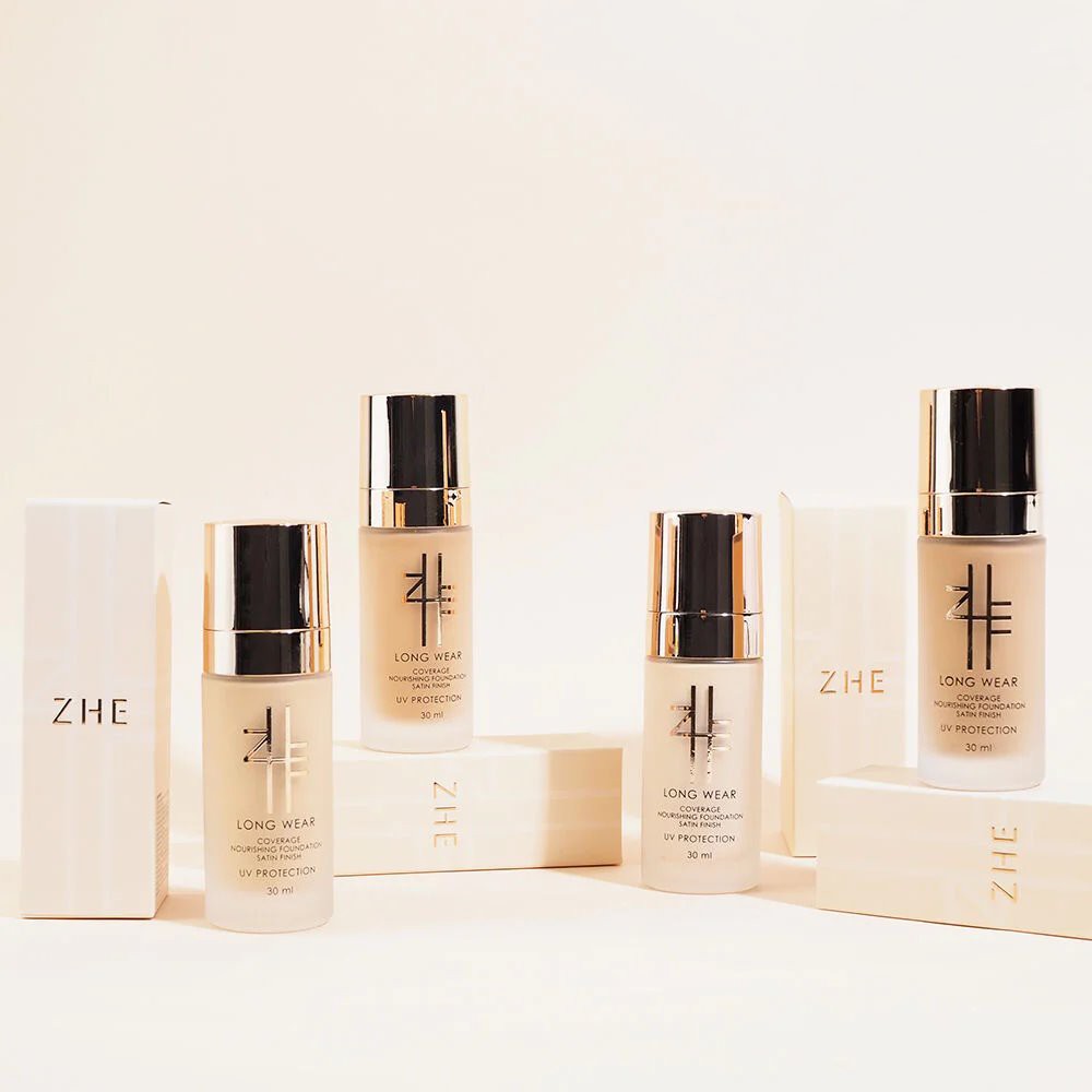 ZHE Foundation รองพื้นเนื้อซาติน ขนาด 30 ml. - i.my.meeshop - ThaiPick
