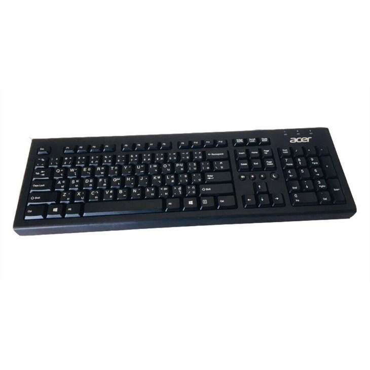 คีย์บอร์ด Acer มีสาย ลดล้างสต็อก รุ่น PR1101U แป้นพิมพ์แบบมีสาย ...
