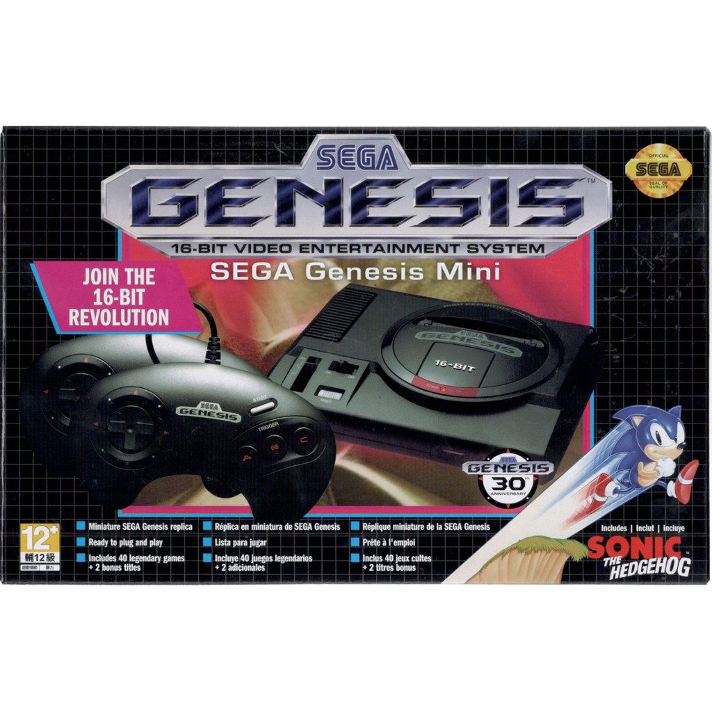 SEGA MD-H GENESIS MINI CONSOLE พร้อมเกมกว่า 40 เกม - nadz.officialshop ...