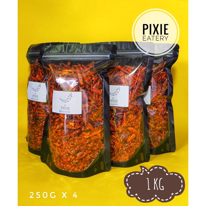 [PIXIE] CRISPY CHILLI พริกทอดกรอบ ขนาด 1kg | Shopee Thailand