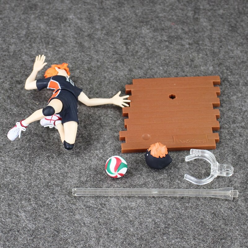 14cm Anime Haikyuu Action Figure Athlete Shoyo Hinata Volleyball Player ...