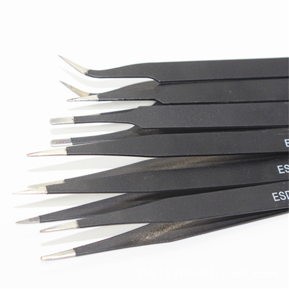 6pcs Dismantle Electronic Component Maintenance Stainless Steel Anti ...