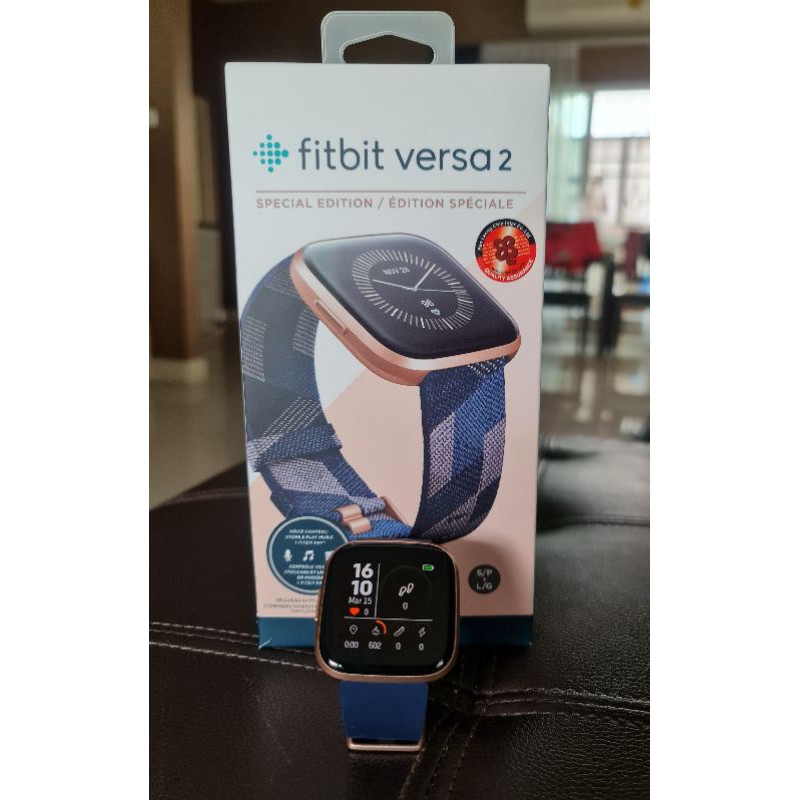 Fitbit Versa 2 Edition ( มือ 2 ) English Menu สภาพนางฟ้า - tyw.p - ThaiPick