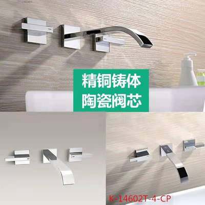 ゴ♨ก๊อกน้ำในห้องน้ำก๊อกน้ำ K-14602T-4-CP ผนังของ Kohler Lori | Shopee ...