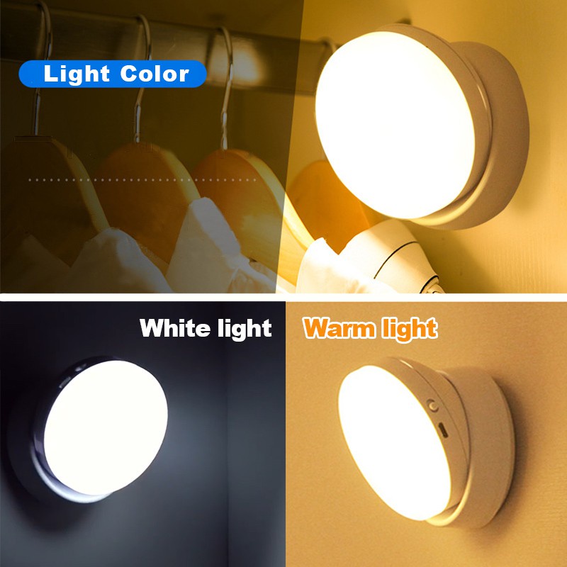 Smart Night Light Human Body Induction Night Light Bedroom Bedside ...