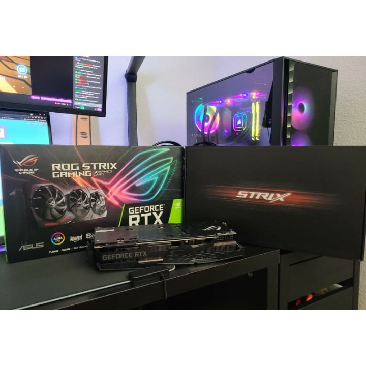 Brand New Rtx 2070 Super-Asus Rog Strix Overclocked 8Gb Nvidia Geforce ...