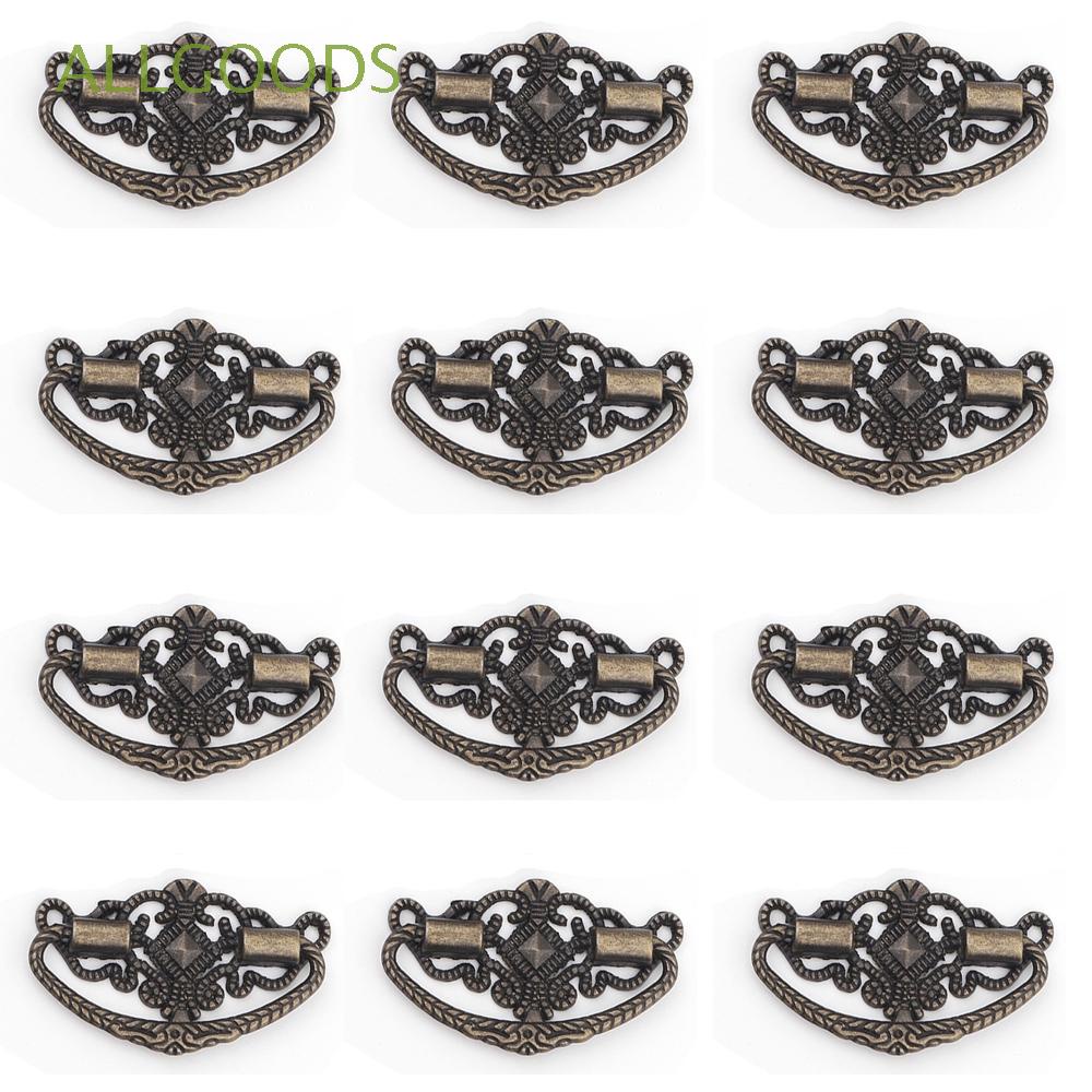 ALLGOODS Vintage Wooden Box Handle Retro Furniture Handles Pulls ...