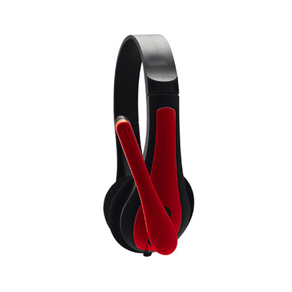 Red/blue universal computer laptop headset ergonomic design gaming ...