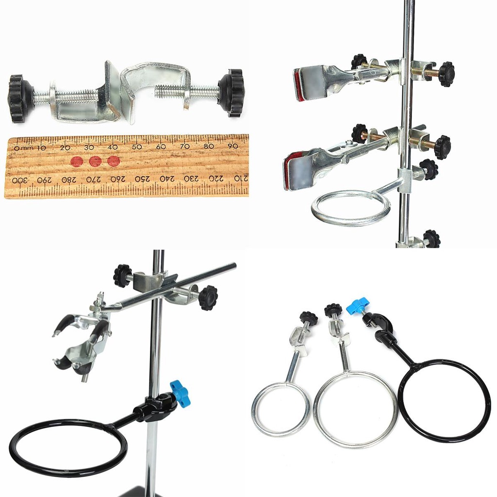 ∋1 ชุดขาตั้งในห้องปฏิบัติการและห้องปฏิบัติการ CLAMP Lab คลิป Flask ...
