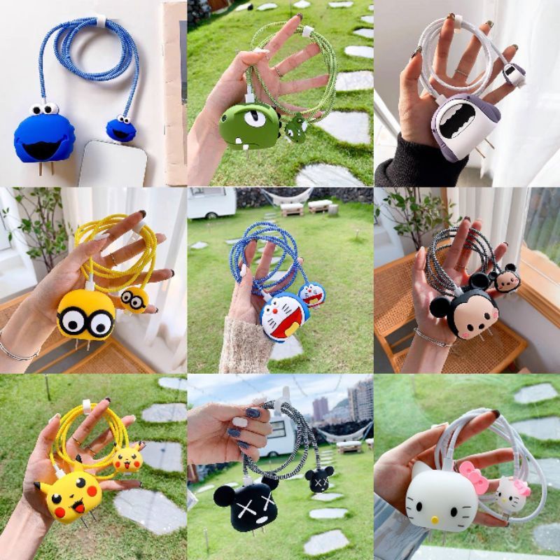 Supercase18W 20W สำหรับทุกรุ่นได้ครบชุดSet Cable bite ถนอมสายชาร์จ - supercase - ThaiPick