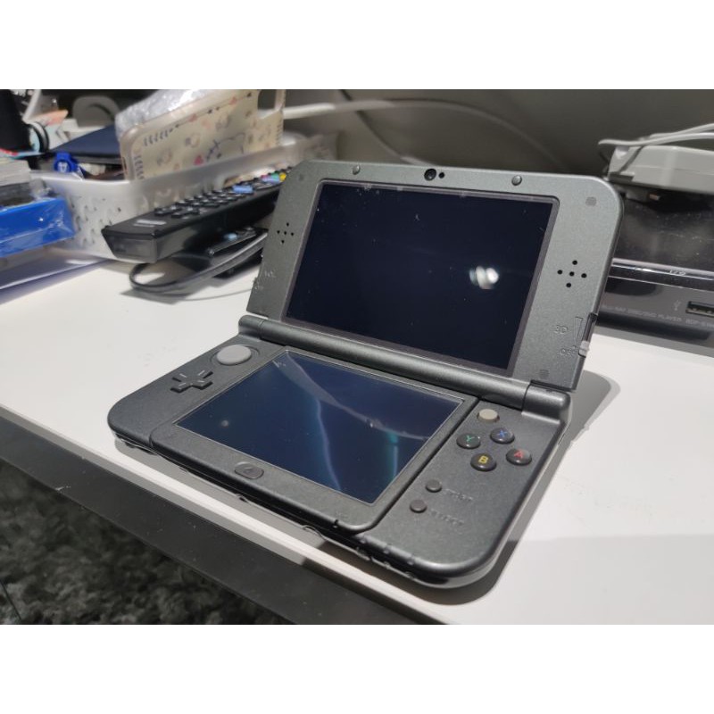 New 3DS LL - มือสอง เล่นแท้/แปลง สีเทาดำ สภาพดีมาก - lervly - ThaiPick