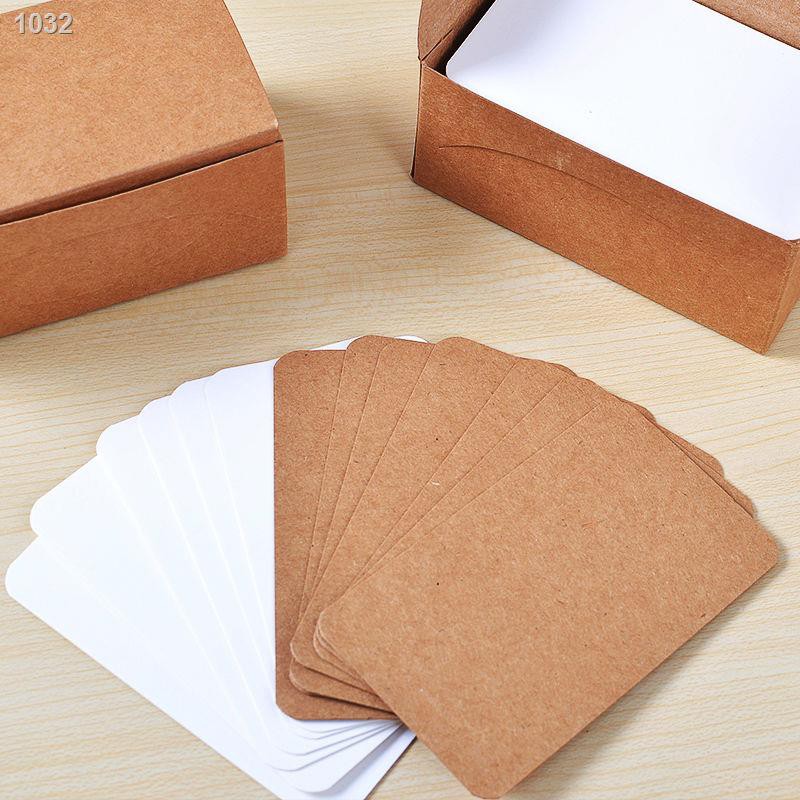 ขอบคุณการ์ดdiy graffiti hand-painted card message hard card paper blank ...