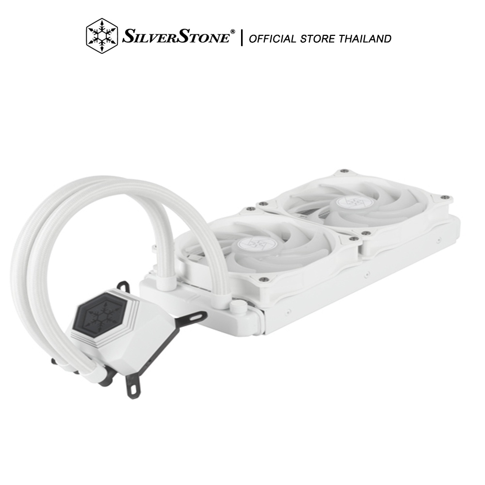 SILVERSTONE PERMAFROST PF240 WHITE ARGB - silverstone_thailand - ThaiPick