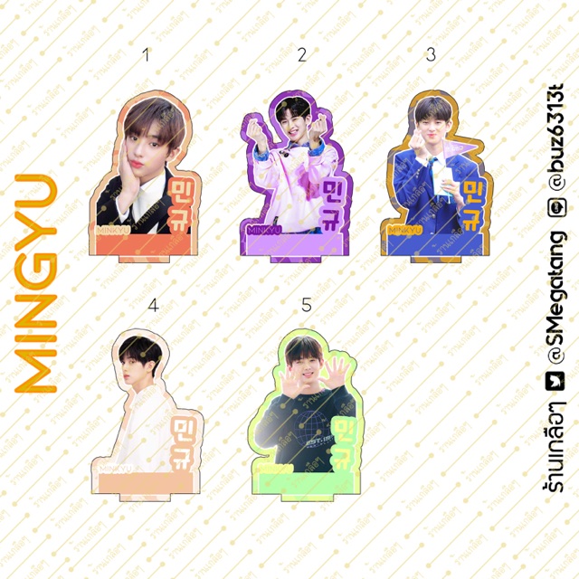 สแตนดี้ Standy Mingyu ขนาด10-11cm | Shopee Thailand