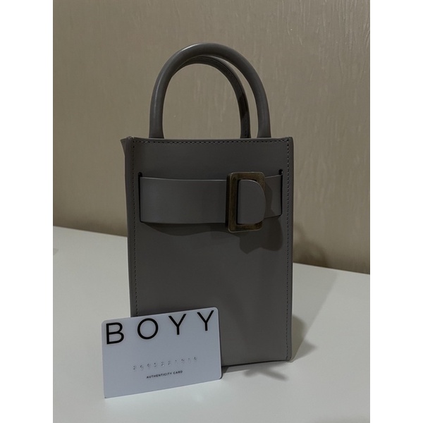 แท้ (มือ1) กระเป๋า BOYY BOBBY TOURIST SILVER BUCKLE SALT (พร้อมส่ง ...