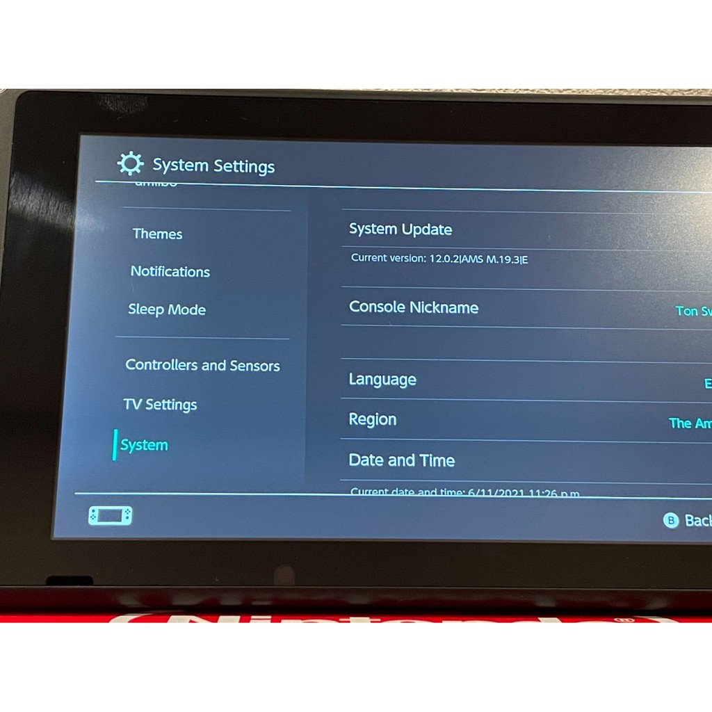 Nintendo Switch กล่องแดง มือสอง แปลง Atmos 128GB - watanya1951 - ThaiPick